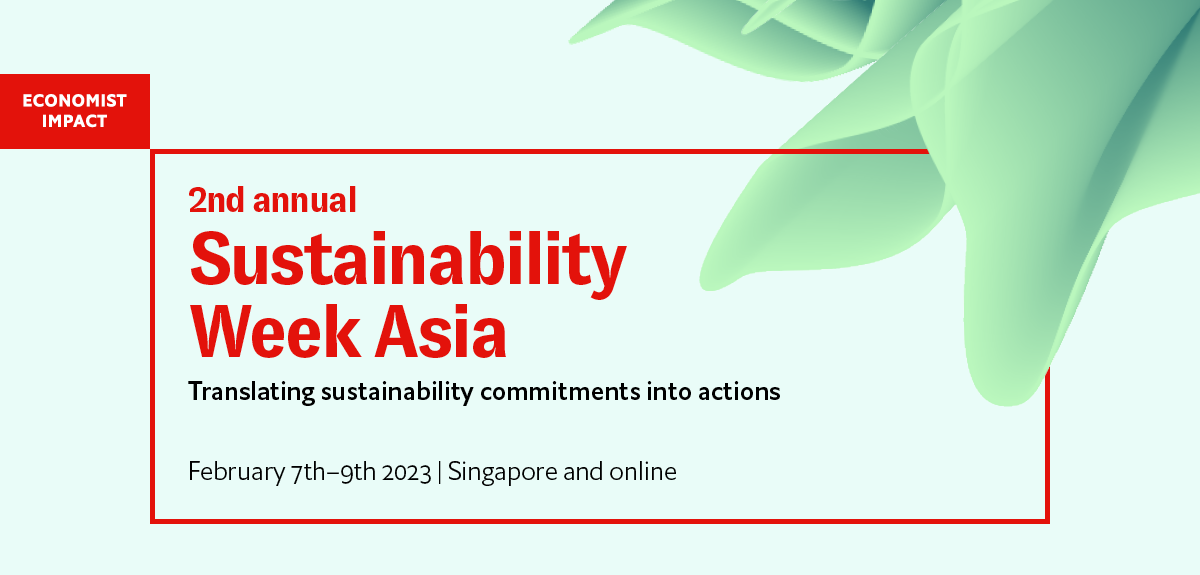 Sustainability Week Asia - Translating sustainability commitments into actions